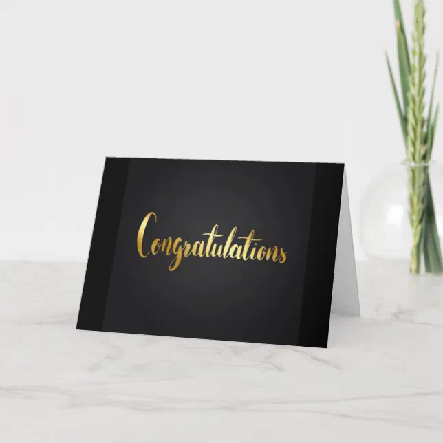 **CONGRATULATIONS** on YOUR **NEW JOB** Card | Zazzle
