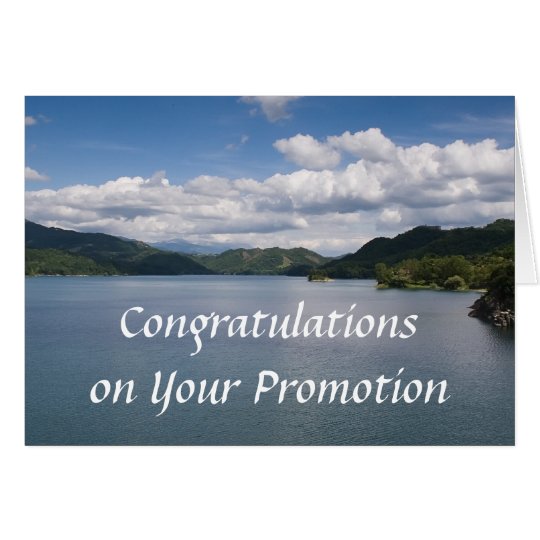 Congratulations on Your Promotion Card | Zazzle.com