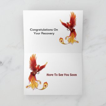 Congratulations on your Recovery Card | Zazzle