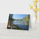 Congratulations on your retirement, Bench, Lake Card | Zazzle