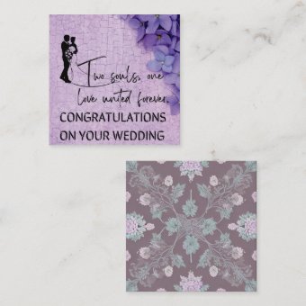 Congratulations on your wedding note card | Zazzle