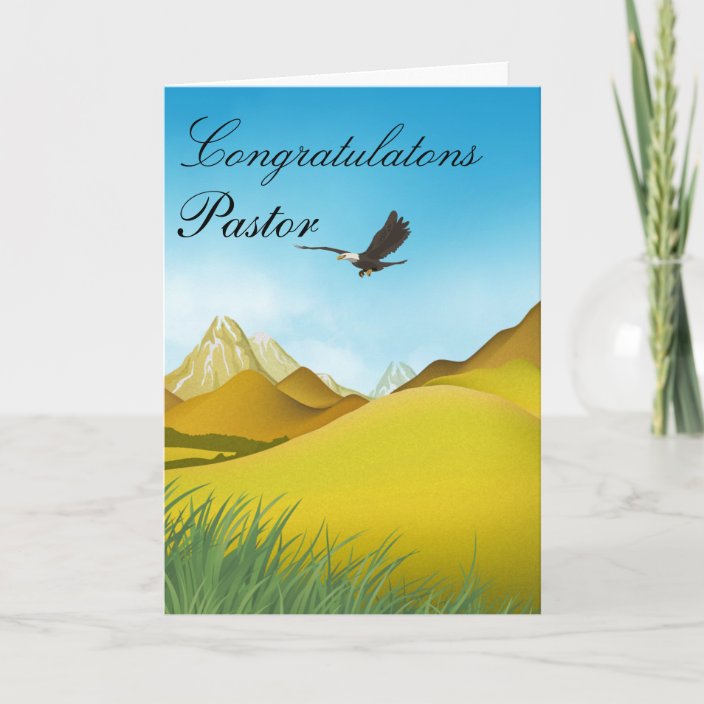 Congratulations Pastor Card | Zazzle.com
