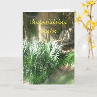 congratulations Pastor Card | Zazzle
