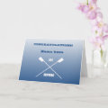 Congratulations personalized rowing card | Zazzle