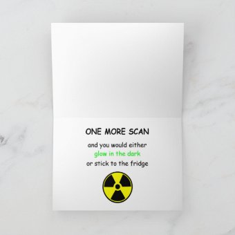 Congratulations radiation complete customize card | Zazzle