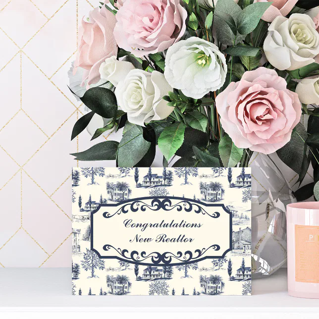 Congratulations Realtor's License Card | Zazzle