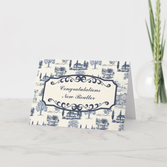 Congratulations Realtor's License Card | Zazzle.com