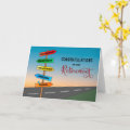 Congratulations Retirement Road Directional Signs Card | Zazzle