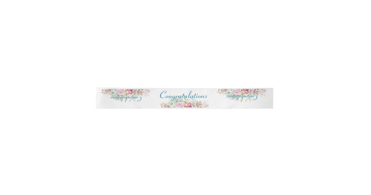 Congratulations Ribbon | Zazzle