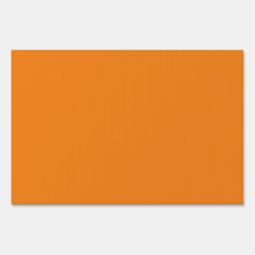 Congratulations Student Name and School Orange Sign | Zazzle