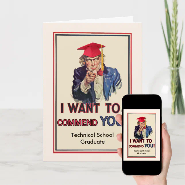 Congratulations Technical School Graduate Card | Zazzle