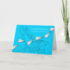 Pilot Congratulations Cards | Zazzle
