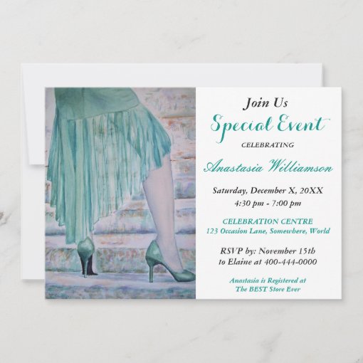 CONGRATULATIONS TO SUCCESS PARTY EVENT INVITE | Zazzle