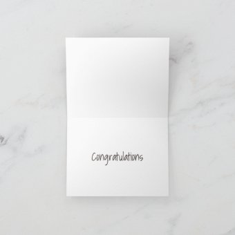 "CONGRATULATIONS" ****WAY TO GO**** CARD | Zazzle