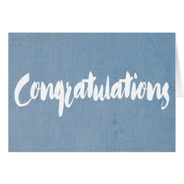 Congratulations Wedding Graduation New Job | Zazzle