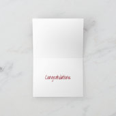 "CONGRATULATIONS" ****YOU ARE A CHEF**** CARD | Zazzle