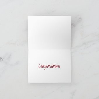 "CONGRATULATIONS" ****YOU ARE A CHEF**** CARD | Zazzle
