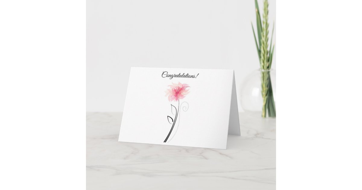 **CONGRATULATIONS** YOU DESERVE THE VERY BEST CARD | Zazzle