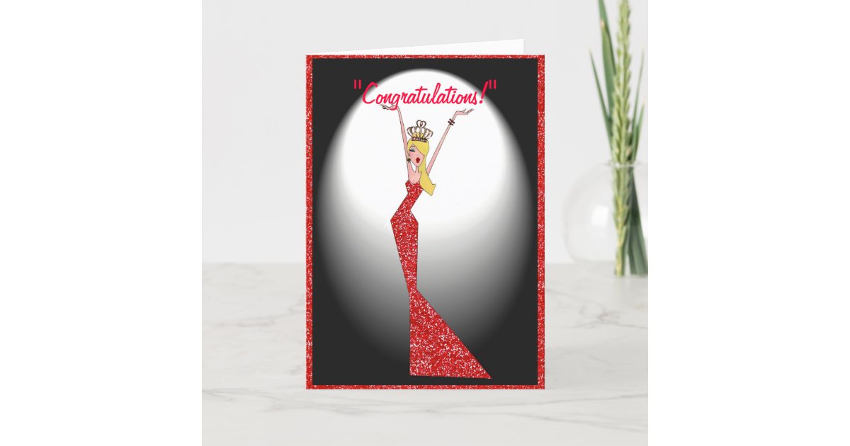 “Congratulations!” You’re a Super Star! Card | Zazzle