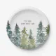 Conifer, Pine Tree, Evergreen Paper Plates | Zazzle