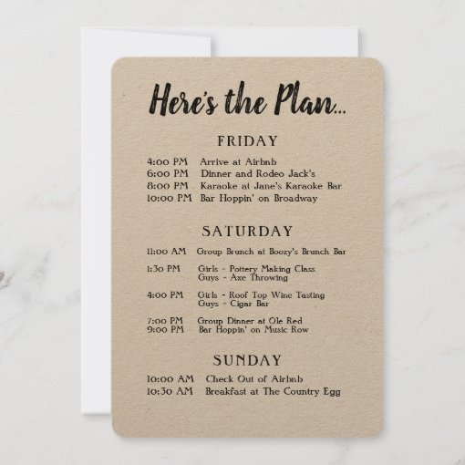 Conjoined Bachelor/Bachelorette Party Invitation | Zazzle