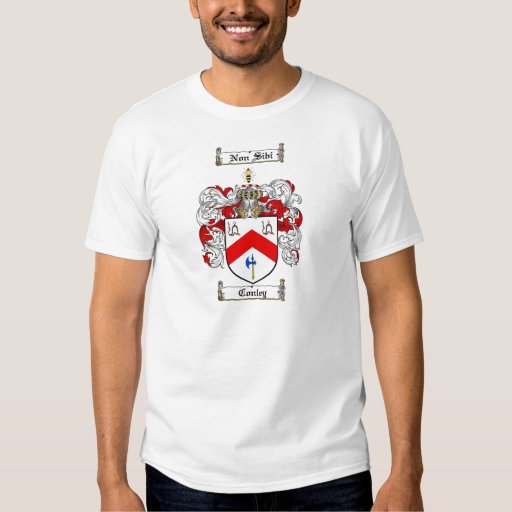 CONLEY FAMILY CREST - CONLEY COAT OF ARMS T-Shirt | Zazzle