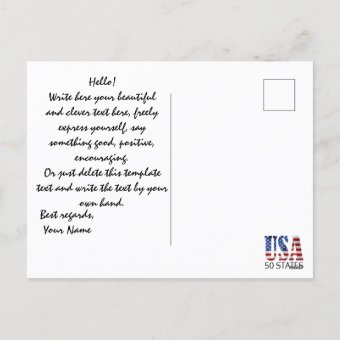 Connecticut American state on a map and details Holiday Postcard | Zazzle