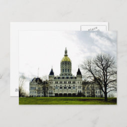 Connecticut State Capitol- Postcard | Zazzle