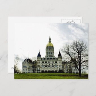 Connecticut State Capitol- Postcard | Zazzle
