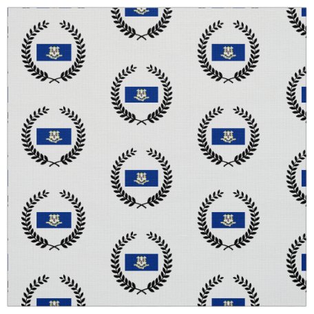 State of Connecticut Tartan Fabric | Zazzle.com
