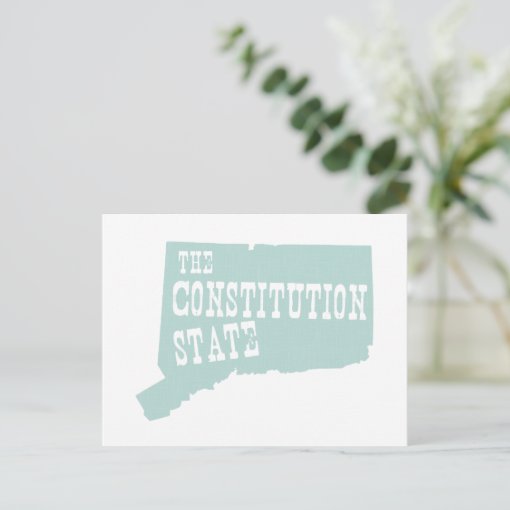 Connecticut State Nickname Postcard | Zazzle