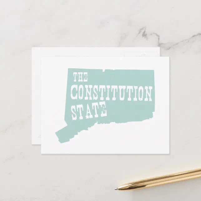 Connecticut State Nickname Postcard | Zazzle