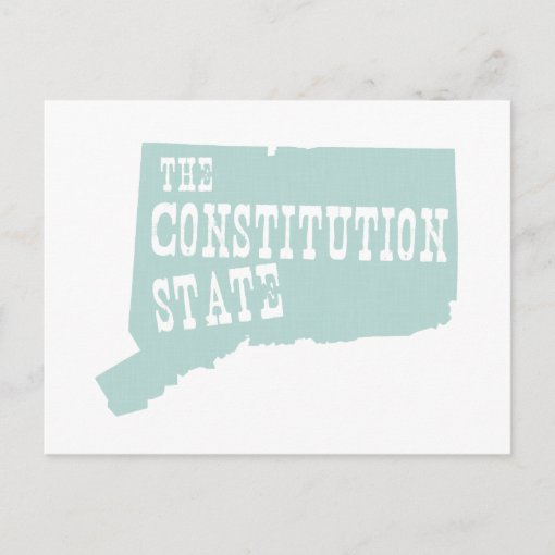 Connecticut State Nickname Postcard | Zazzle