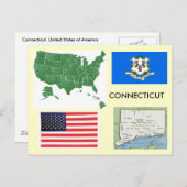 Connecticut, USA Postcard | Zazzle