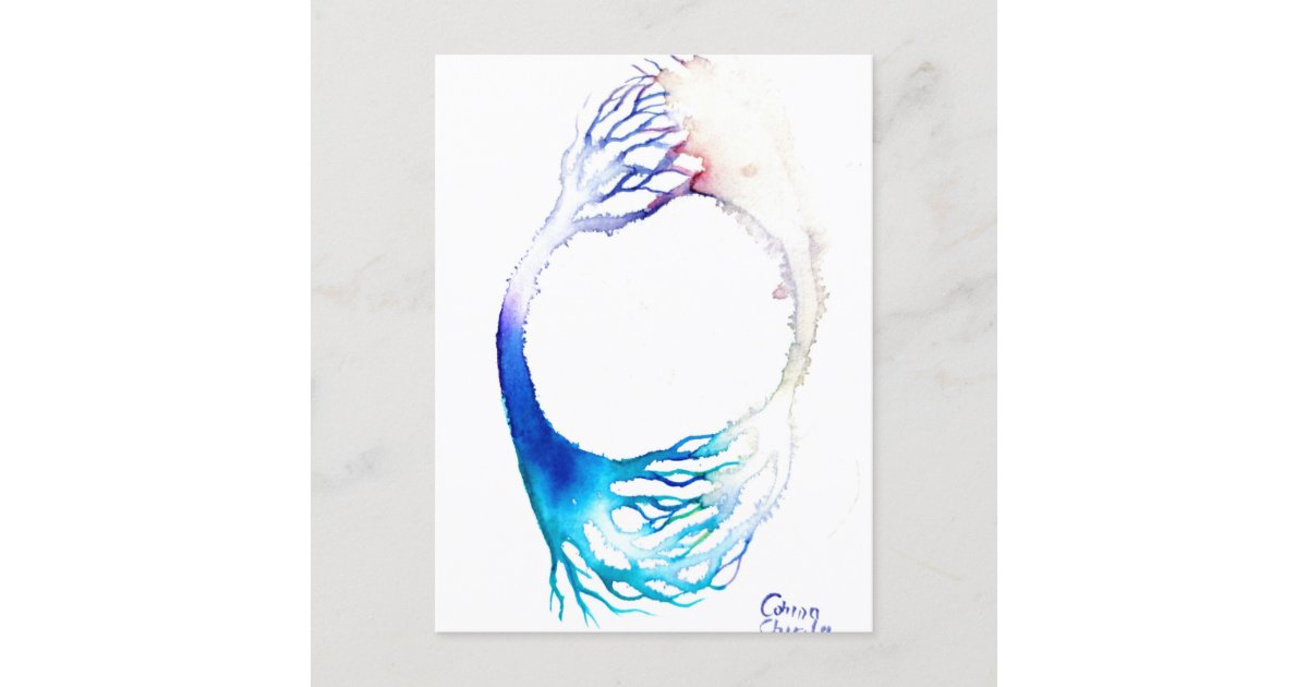 Connection Poster Postcard | Zazzle