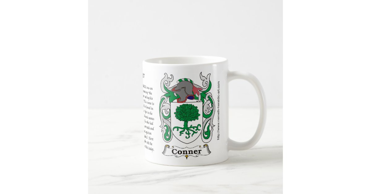 Conner Family Coat of Arms Mug | Zazzle