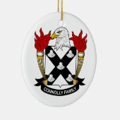 Connolly Family Crest Ceramic Ornament | Zazzle