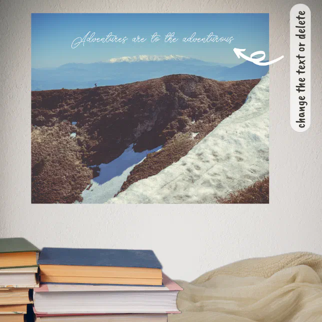 Conquering the Summit Poster | Zazzle