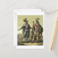 Conquistador with a Native American Chief (colour Postcard | Zazzle