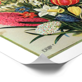 Conrad & Jones 1897 Rose and Plant Growers Poster | Zazzle