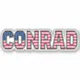 Conrad Name First Name USA Sticker Stickerset | Zazzle