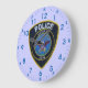 Conrail Railroad Police Patch Wall Clock | Zazzle