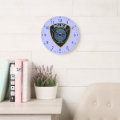 Conrail Railroad Police Patch Wall Clock | Zazzle
