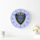 Conrail Railroad Police Patch Wall Clock | Zazzle