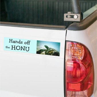 Conservation: Save the Sea Turtle Bumper Sticker | Zazzle