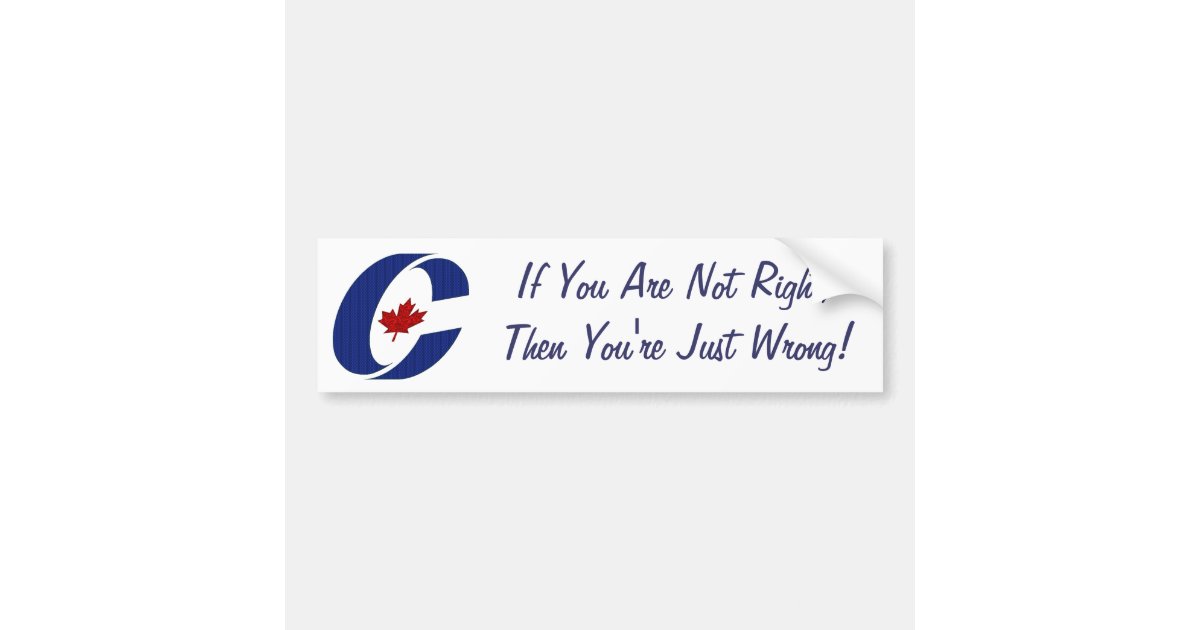 Conservative Party Bumper Sticker | Zazzle