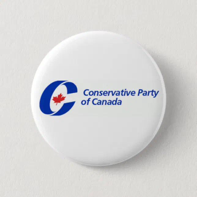 Conservative Party of Canada Logo Pinback Button | Zazzle