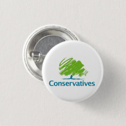 Conservatives Logo Button | Zazzle