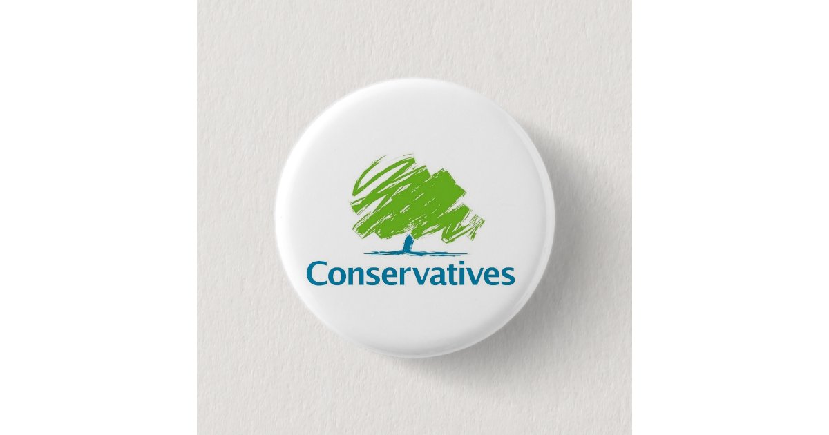 Conservatives Logo Button | Zazzle