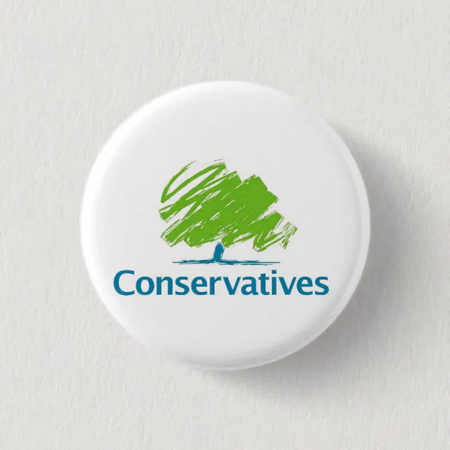 Conservatives Logo Button | Zazzle